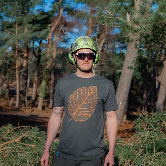 Dendroid Skeleton Leaf férfi póló - grube.hu